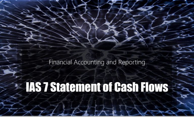 IAS 7 Statement of Cash Flows - Summary - PDF